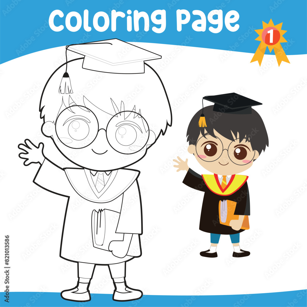 Coloring worksheet page. Educational printable coloring worksheet ...
