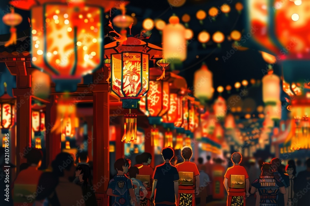 Experience the mesmerizing Lantern Festival in Taiwan as lanterns of ...