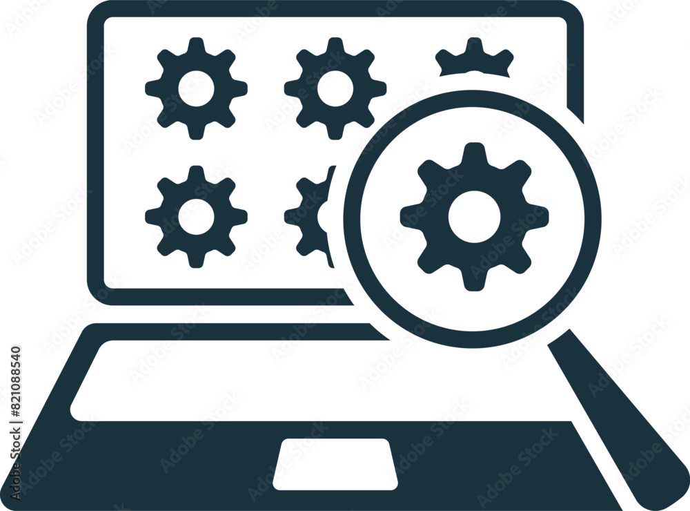 Onboarding icon. Monochrome simple User Behavior icon for templates ...