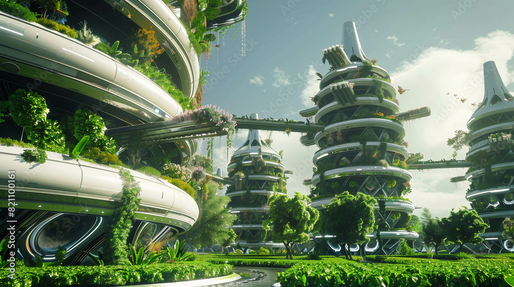 Revolution in agriculture, high-tech farming methods like vertical ...