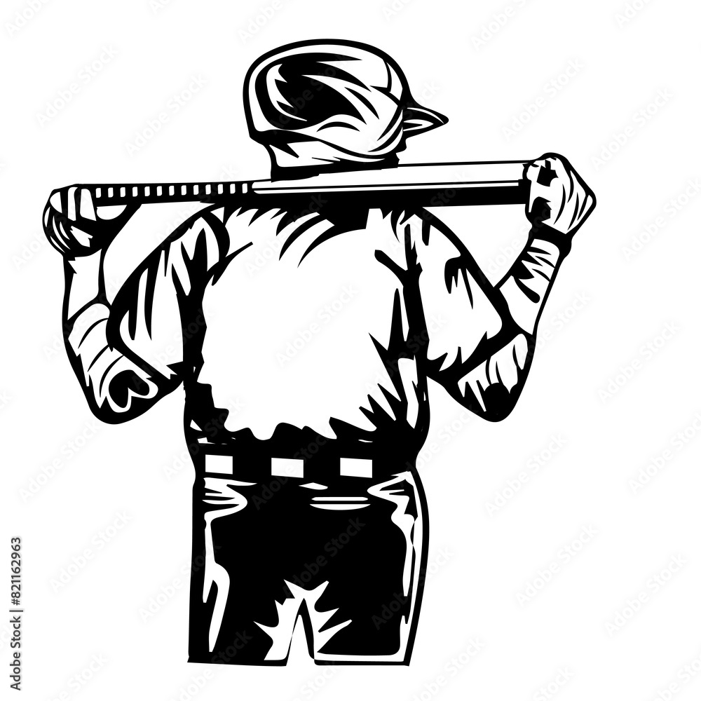 Illustration Stock Baseball Player Svg, Personalized custom Name Svg ...