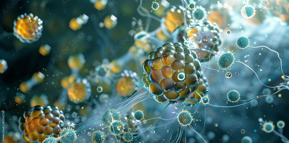 Nanotechnology in drug delivery visualized as nano-bots administering ...