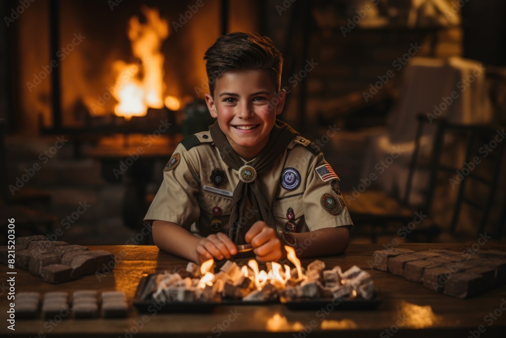 Spirit of Scout : an image celebrating the courage, resourcefulness and ...