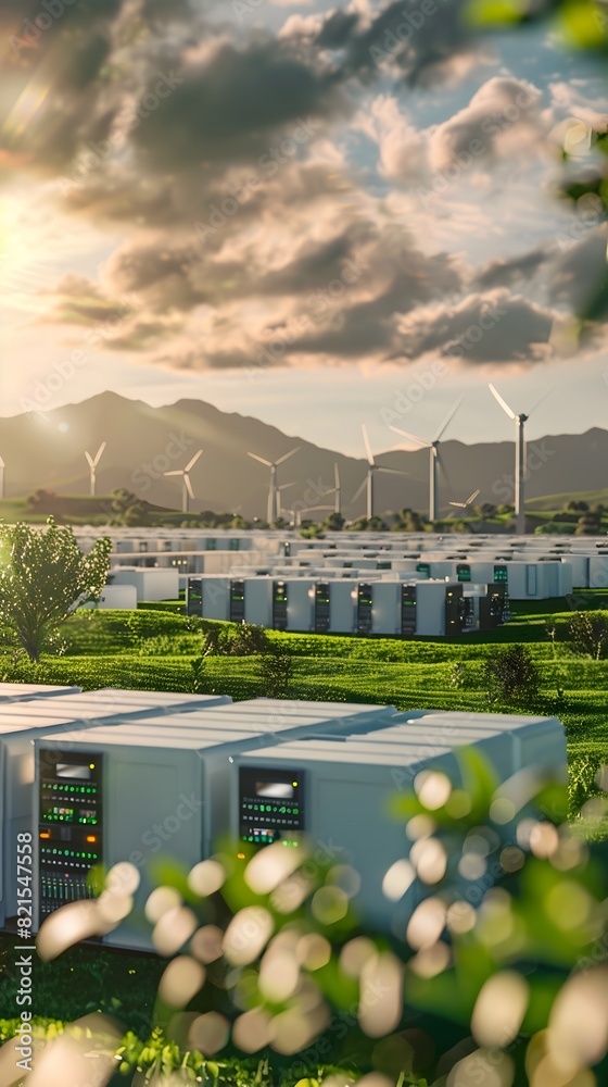 Green Energy Storage Advanced Battery Systems Revolutionizing Renewable ...