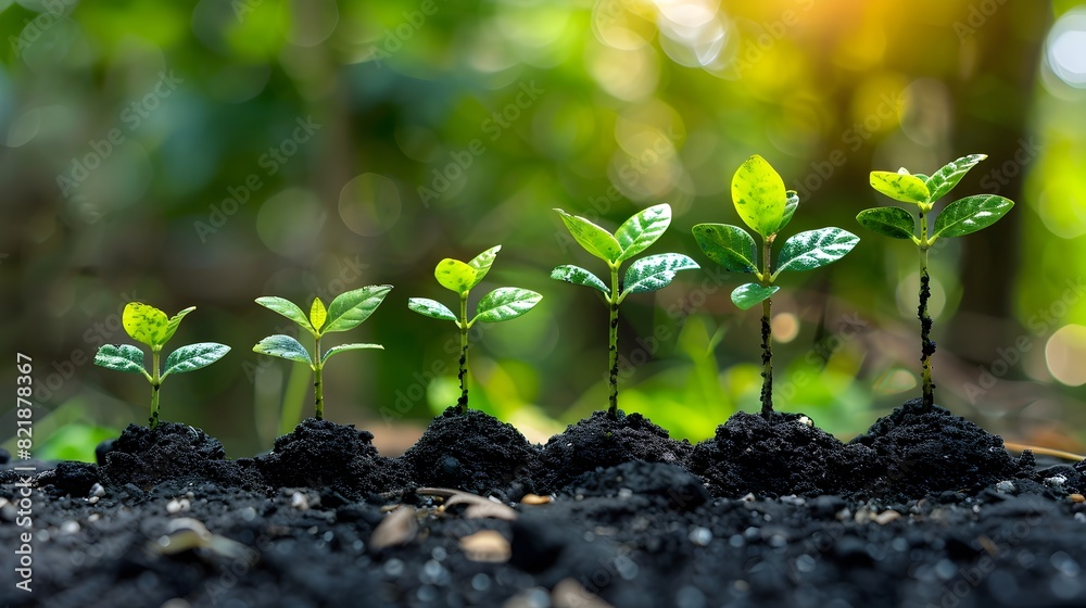 Organic Growth Cycle Representing Sustainable Development and Lifecycle ...