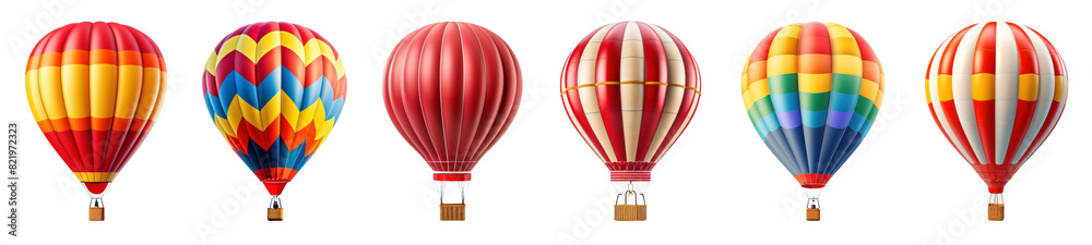 Hot air balloon png on transparent background Stock Photo | Adobe Stock