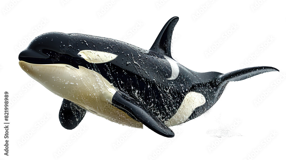 killer whale png ,side view of orca whale isolated on transparent ...