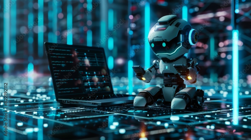 Connect Arduino Arduino DIY robot to laptop with AI. Programming ...