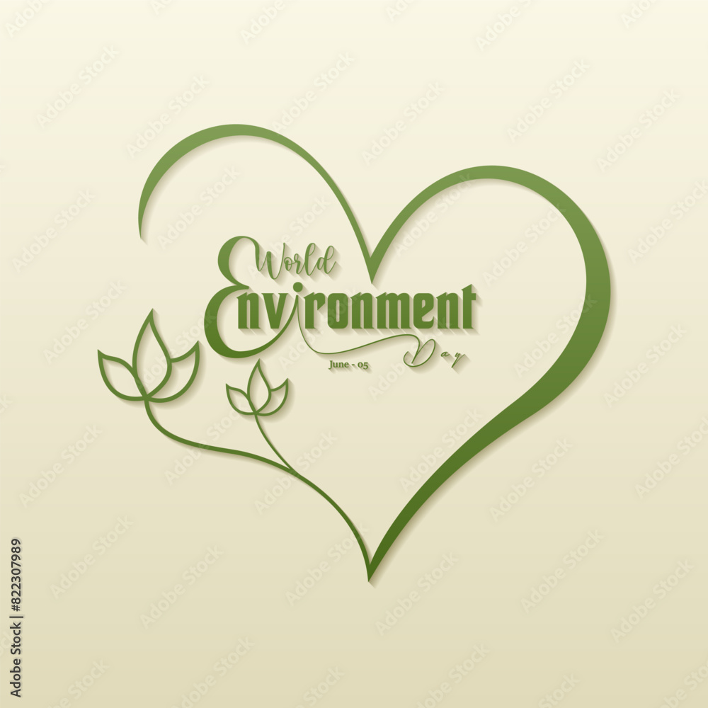 World Environment day. Happy Environment day, 05 June. simple banner ...