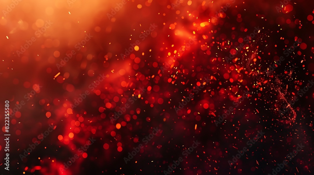 Blazing Inferno Background with Double Exposure Silhouette â€“ Intense ...