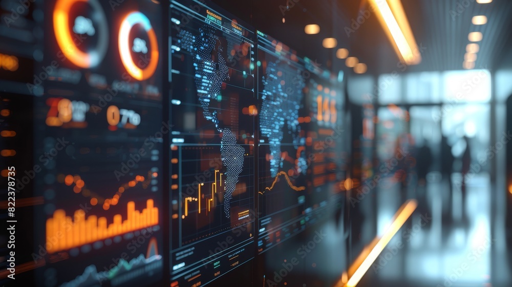 Animated Data Visualization on a Transparent Display in a Corporate ...