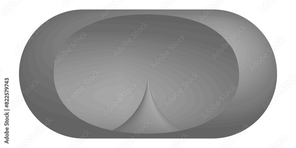 Wireless technology digital radar or echo sonar waves. Transparent ...