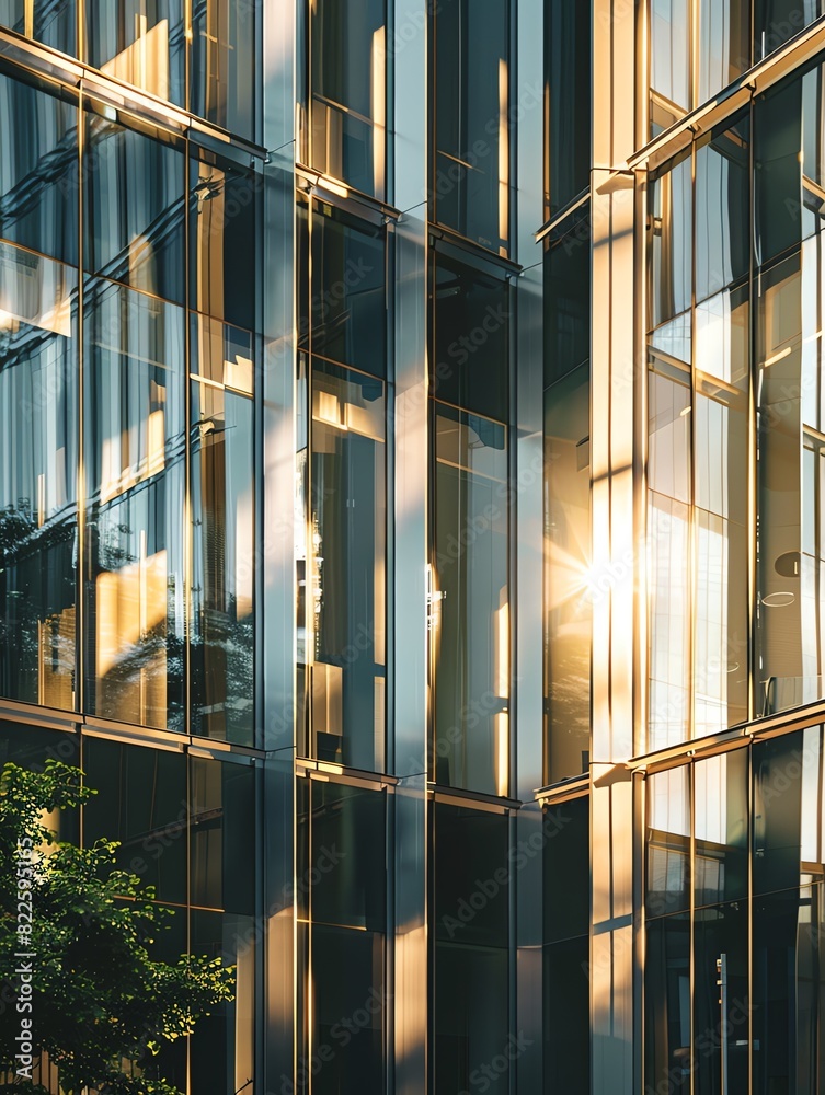 Komorebi Illustrate the serene interplay of sunlight filtering through ...