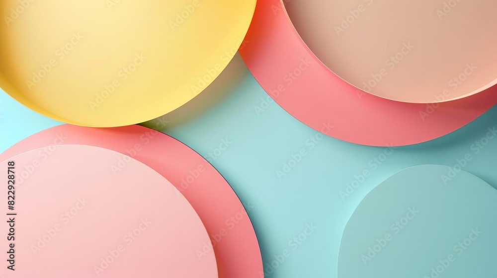 Create a clean and simple background pattern using pastel colors. The ...