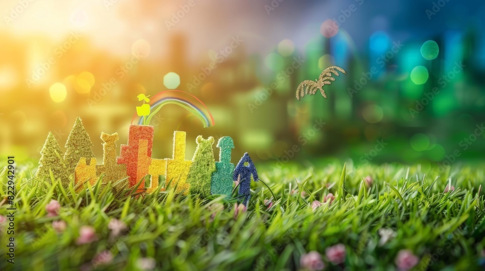 Sustainable development goals. SDGs. World Environment Day background ...