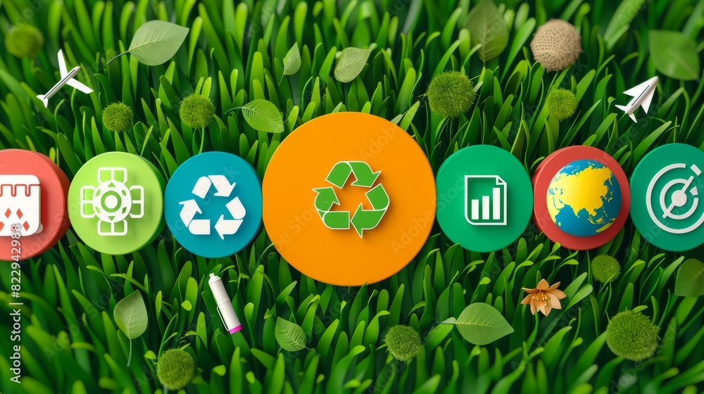 Sustainable development goals. SDGs. World Environment Day background ...