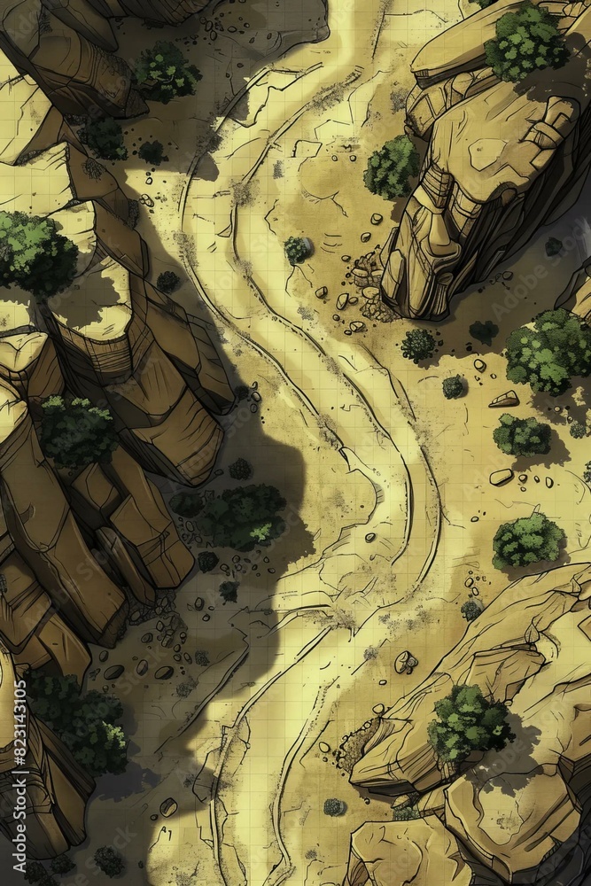 DnD Battlemap Druid Circle Battlemap: Mystical forest clearing for ...