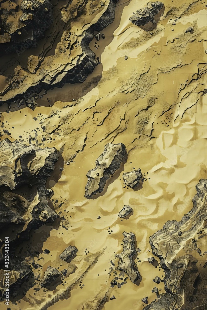 DnD Battlemap Druid Circle Battlemap - Lush greenery surrounds mystical ...