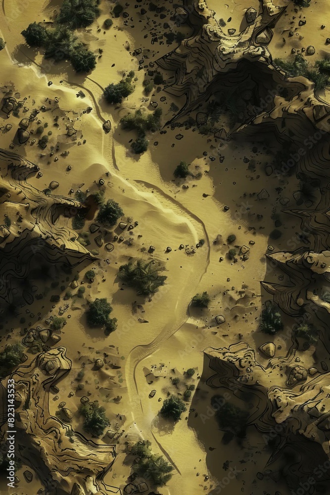 Foto de Stock DnD Battlemap Druid Circle Battle Map. Un terrain ...