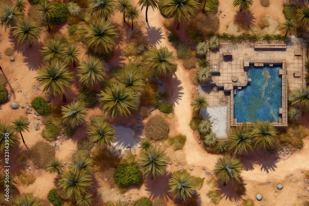 DnD Battlemap Dynamic Battlemap - The Mystic Ruins. Mystical ruins map ...