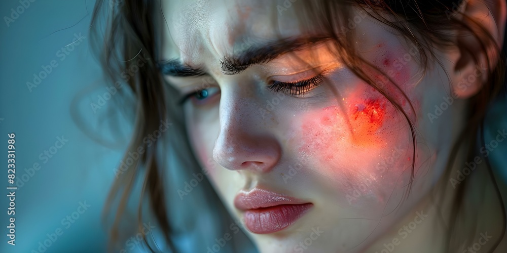 Facial fracture Swollen cheek disfigurement difficulty moving jaw ...