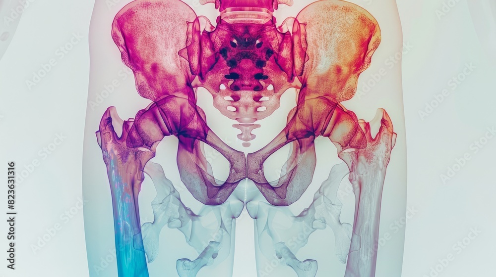 Abstract blue watercolor flower illustration with flowing curves Stock ...