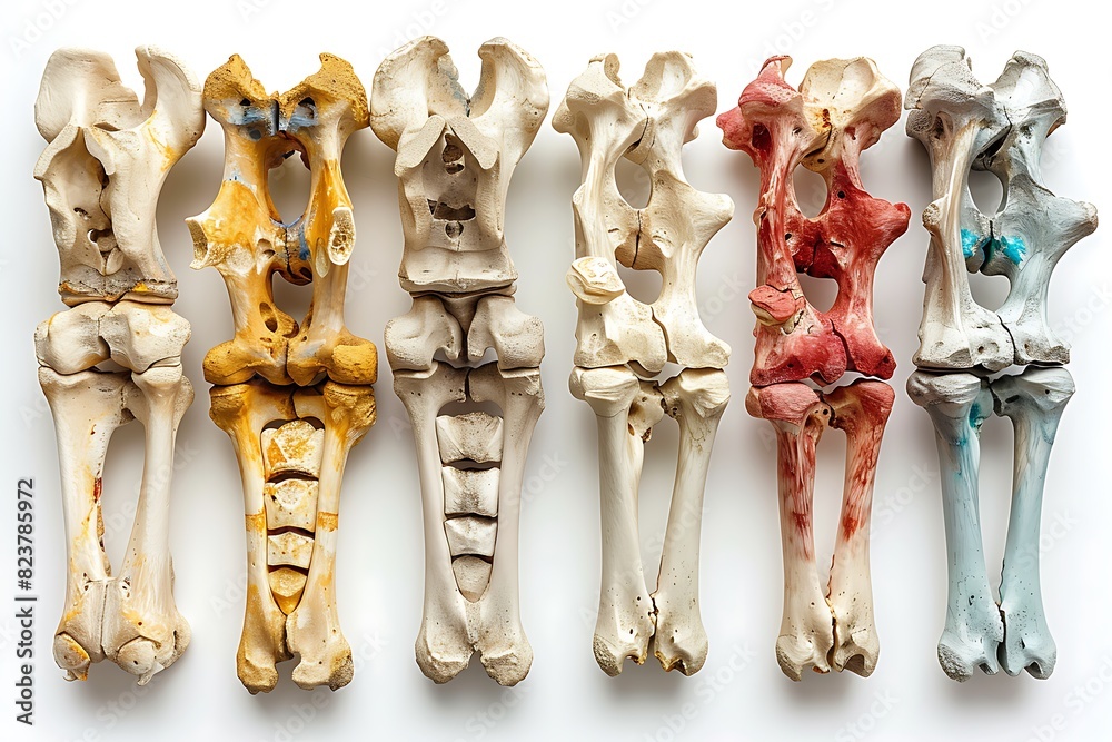 Orthopedics image of common fractures illustrating different types of ...