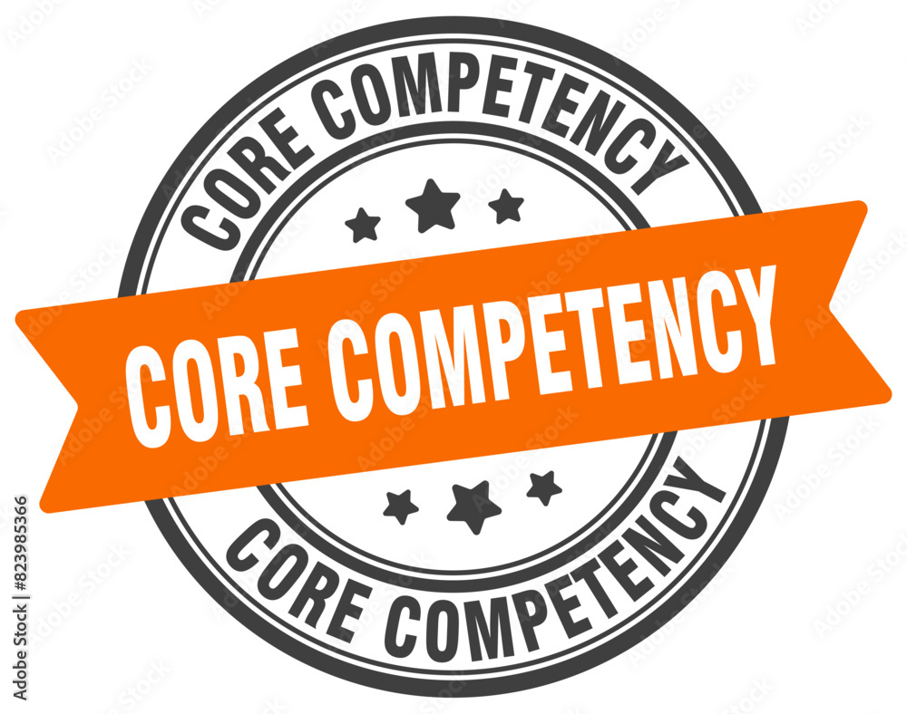 core competency stamp. core competency label on transparent background ...
