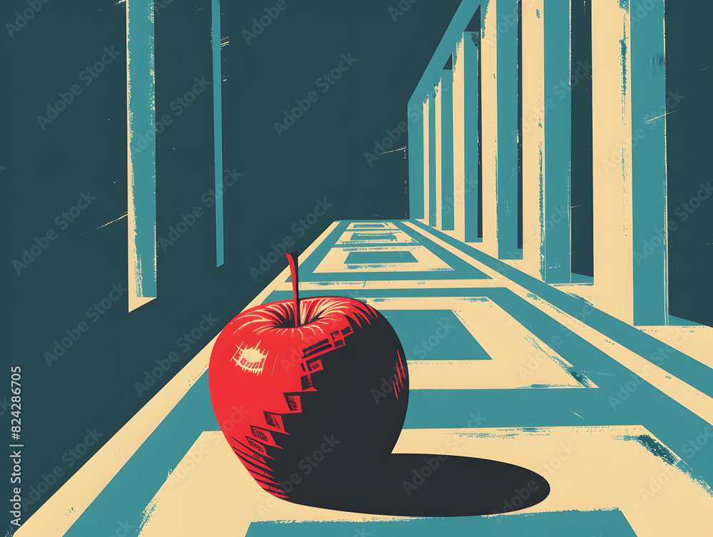 Pop Art: Single Powerful Symbol Representing Well-Known Myth, Like Lone ...