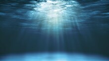 Underwater Solar Rays Free Stock Photo - Public Domain Pictures