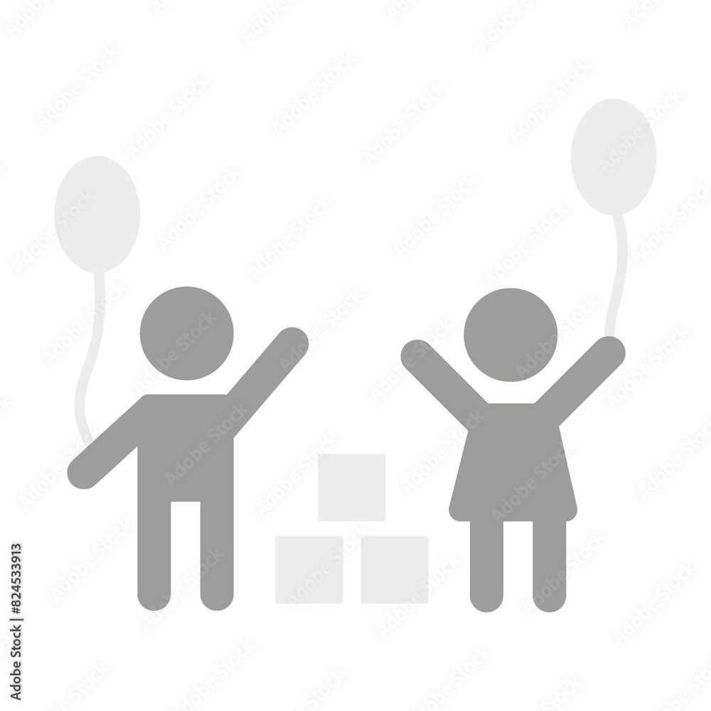 Flat illustration in grayscale. Avatar, user profile, person icon ...