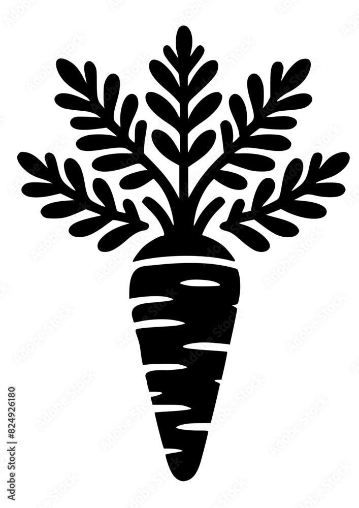 Vektor Carrot SVG, Rabbit SVG, Food SVG, Vegetable SVG, Carrot Clipart ...