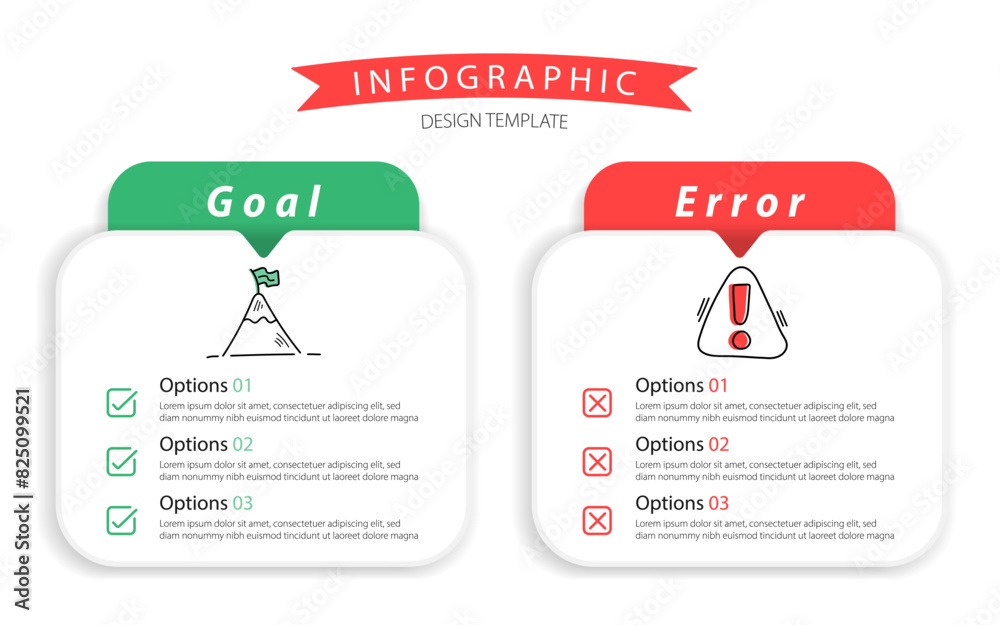 Comparison Infographic Design Template, Comparison between companies ...