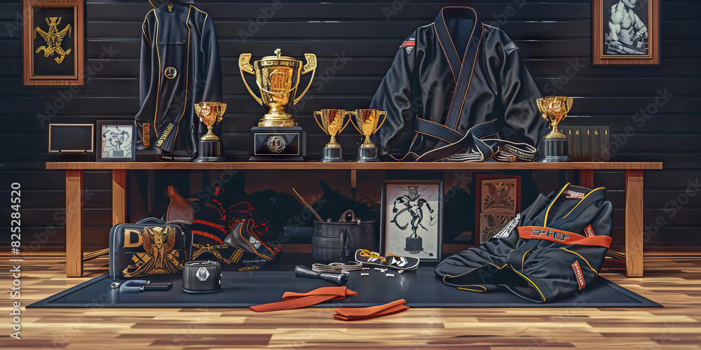 Brazilian Jiu-Jitsu Instructor's Desk: A functional training mat with ...