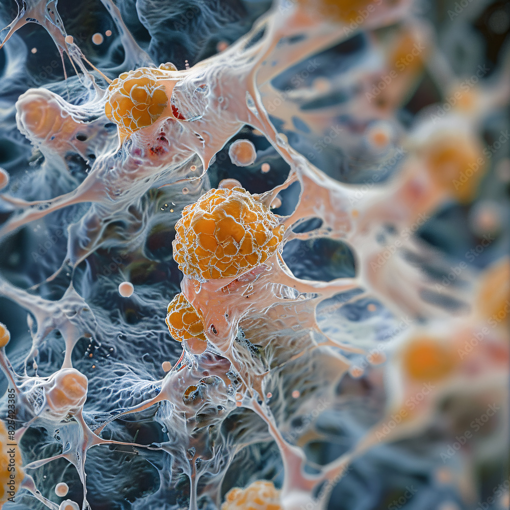 Skin cells undergo a process of exfoliation, shedding dead cells to ...