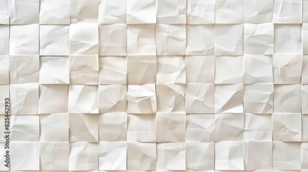 ethereal monochromatic squared paper texture seamless pattern abstract ...