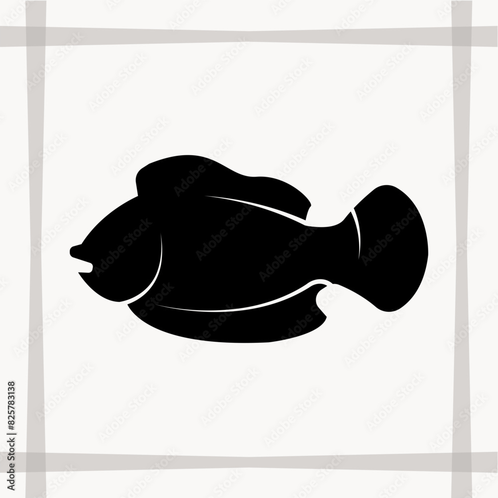 Fish SVG, Fish silhouette, Fish vector, Fish clipart, Fish graphic ...