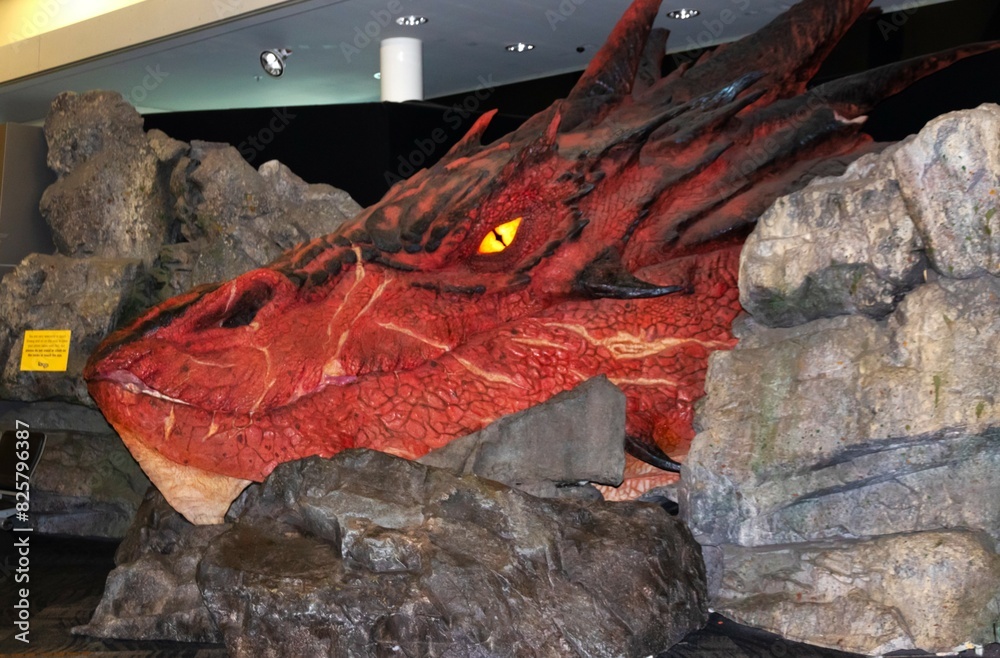 The Hobbit's Smaug the Magnificent, the last of the great dragons in ...