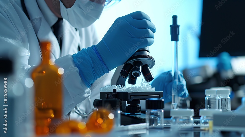 Forensic Ice Analysis: Crime Scene Evidence Sample Examination Under ...