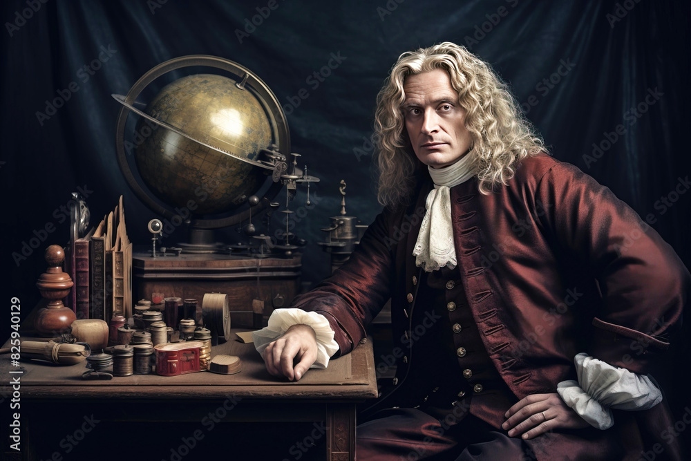 Isaac Newton was an English physicist, mathematician, and brilliant ...