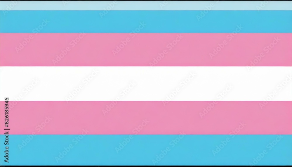 vector image of the transgender flag, close up full screen, lgbt queer ...