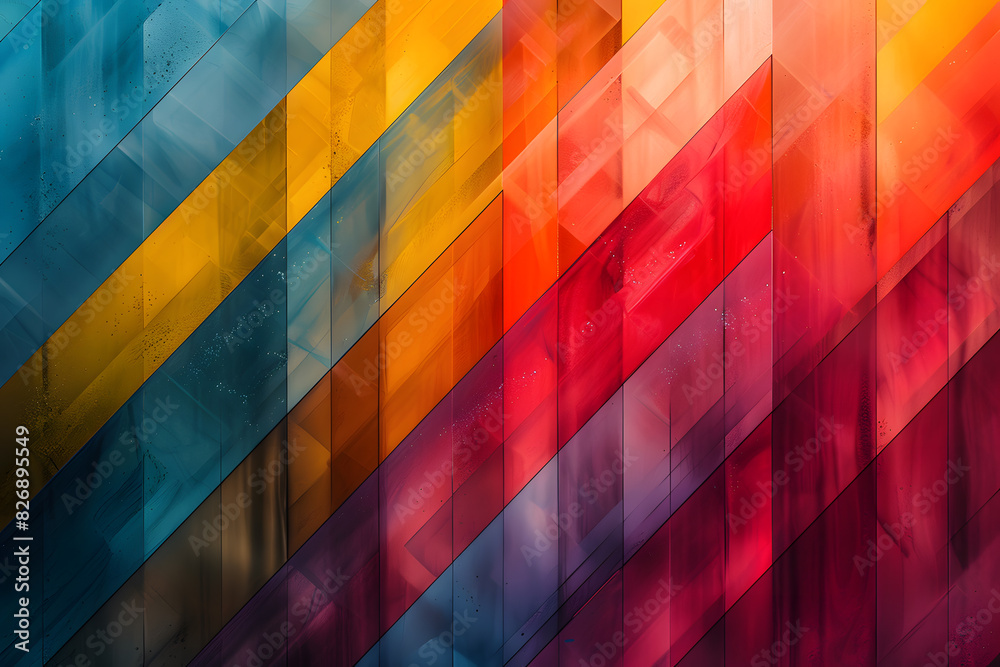 Colorful background with abstract colored lines and patterns. The color ...