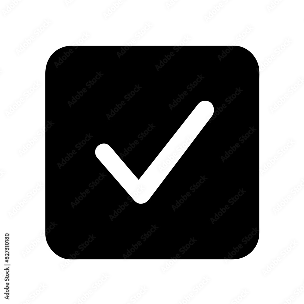 Check Icon: Verification Symbol, Confirm Approved Sign, Positive ...