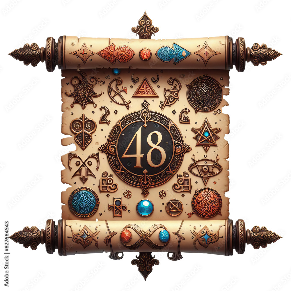 ai-generated item, rare, odd, high, a banner styled like a magical ...