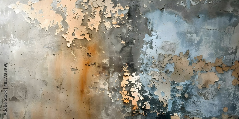 Mold Growth Due to Inadequate Ventilation and High Humidity. Concept ...