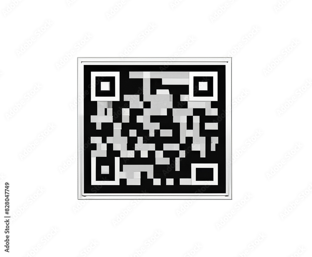 QR code png, QR code png transparent images, QR code on white isolated ...