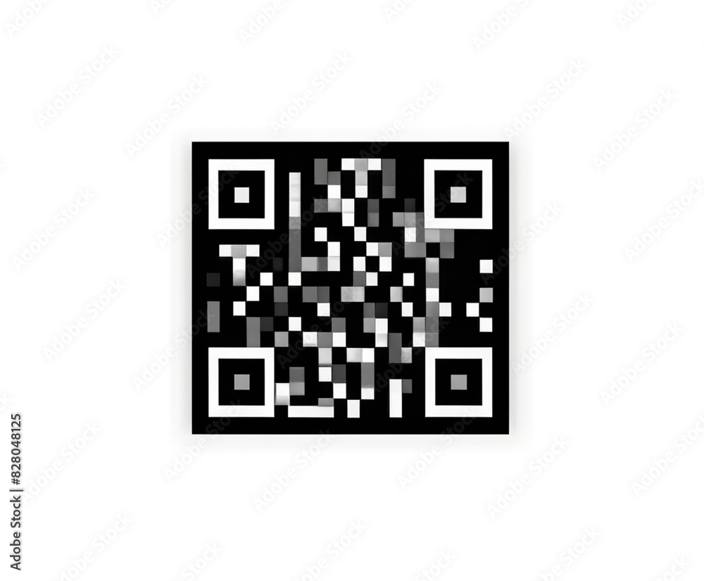 QR code png, QR code png transparent images, QR code on white isolated ...