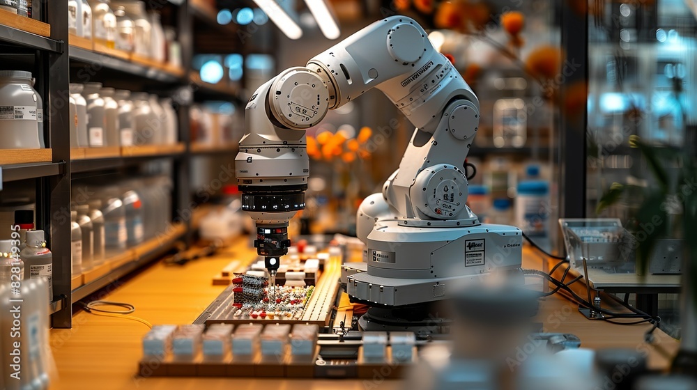 The robotâ€™s advanced vision system allows it to detect and identify ...