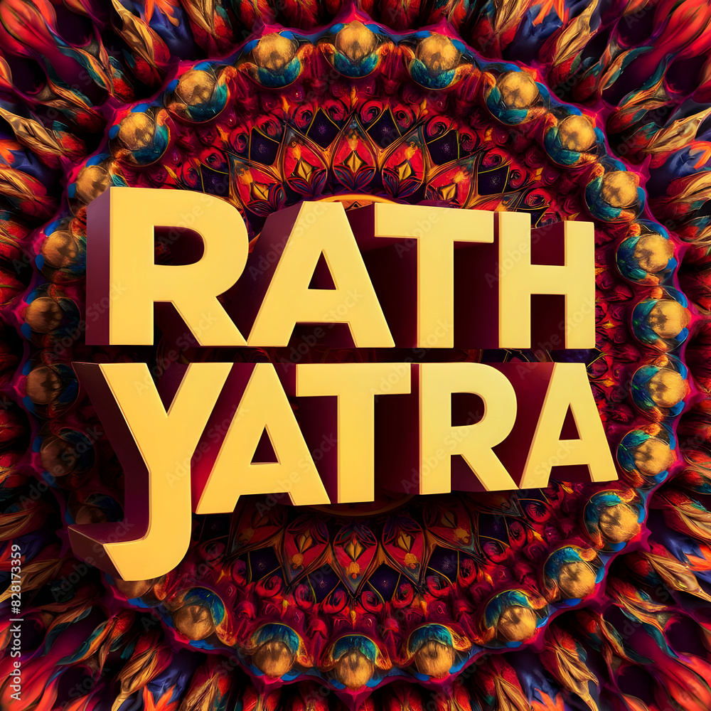 Rath Yatra Festival of Typography Rath Yatra or Ratha Yatra the annual ...