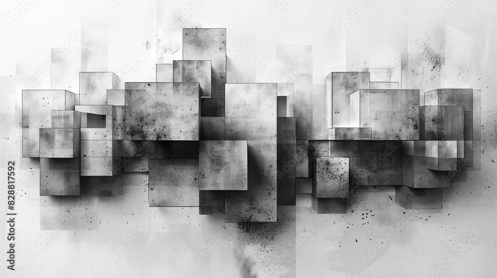 Illustrate intricate geometric art with a focus on tessellation ...